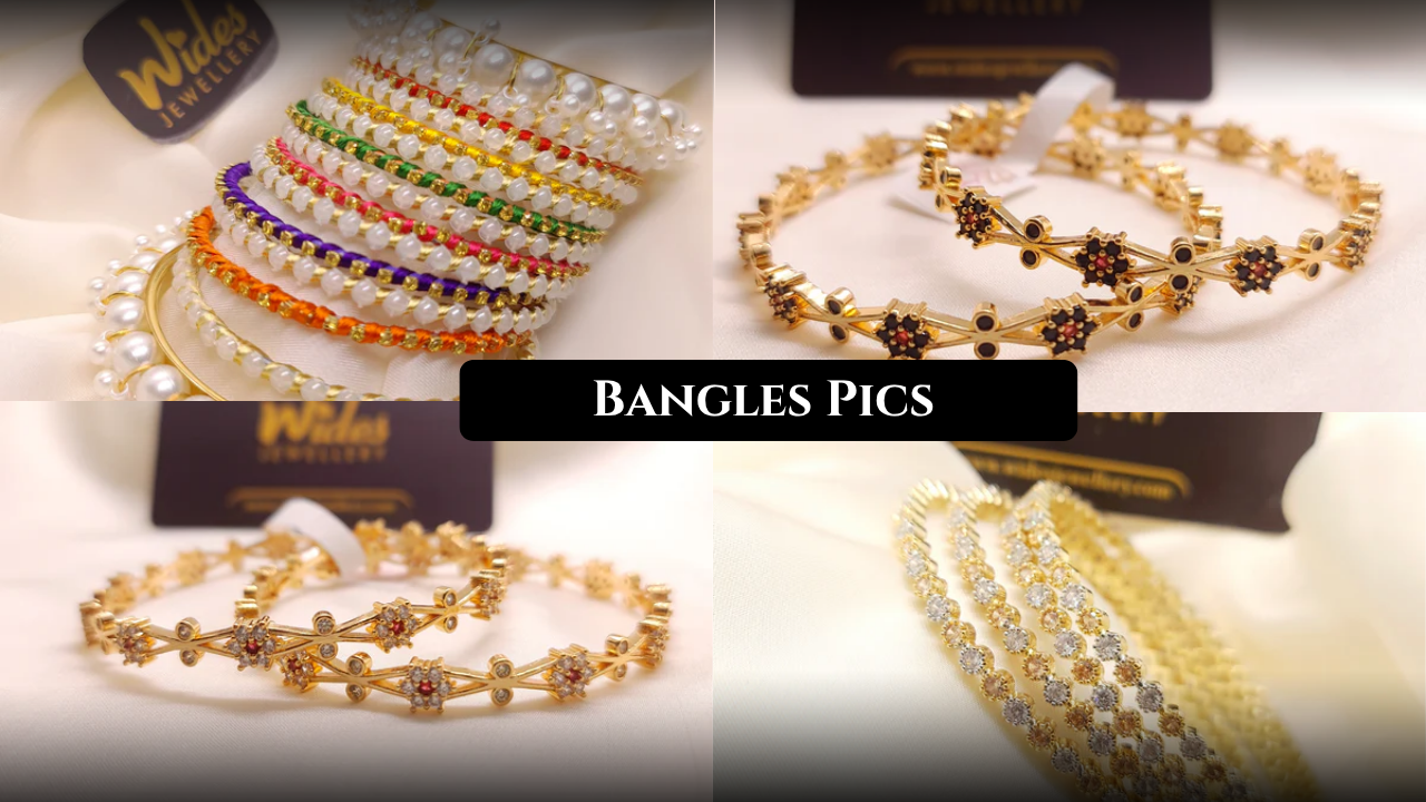 Stunning Bangles from Wides Jewellery: Explore Elegant Designs Across